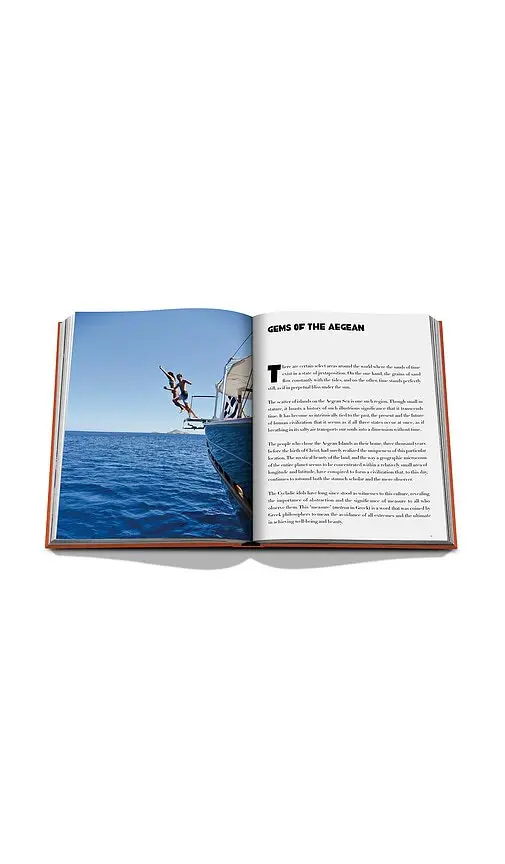 Assouline Greek Islands - Orange