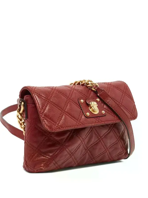 Marc Jacobs Quilted Shoulder Bag - Red