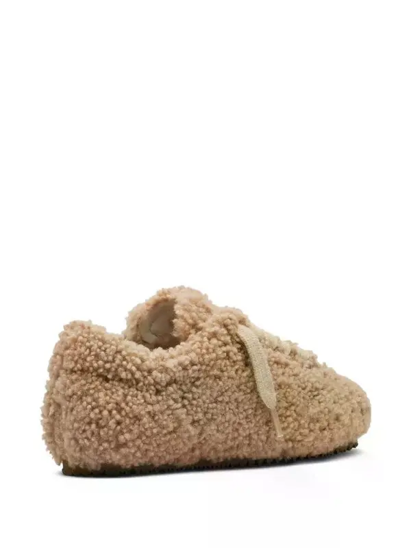 Axel Arigato Tact Shearling-effect Lace-up Sneakers