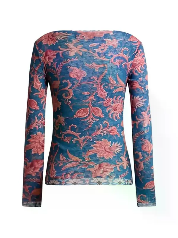 Etro Floral-motif Stretch Sweater