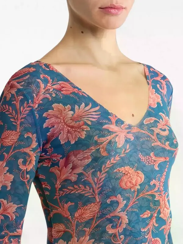 Etro Floral-motif Stretch Sweater