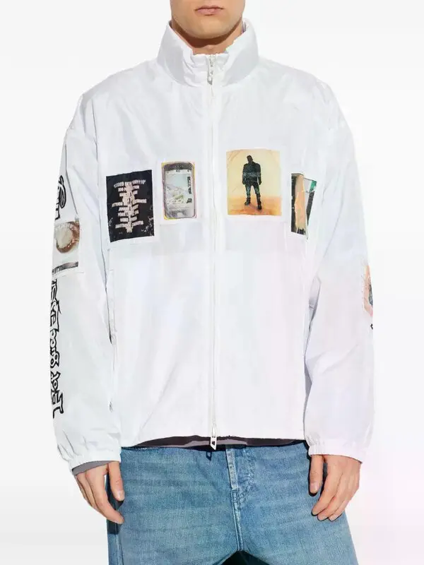 DIESEL® J-claus Patchwork Zip Jacket