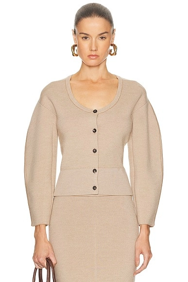 Jacquemus Le Gilet Doppio Cardigan - Multi-beige