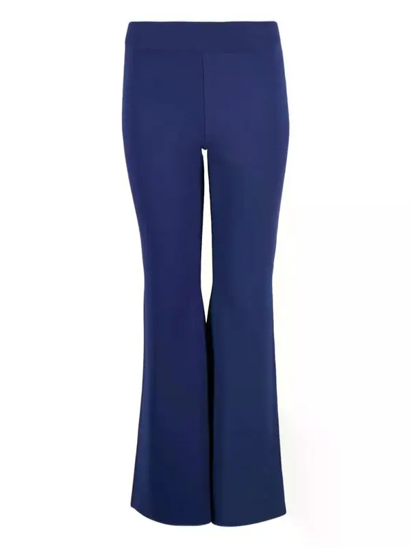 Stella McCartney Flared Knit Trousers - Blue