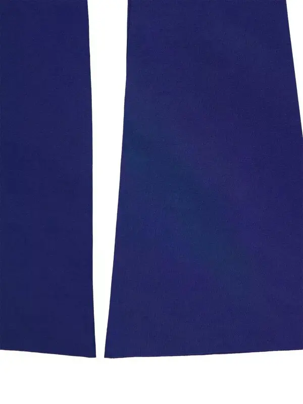 Stella McCartney Flared Knit Trousers - Blue
