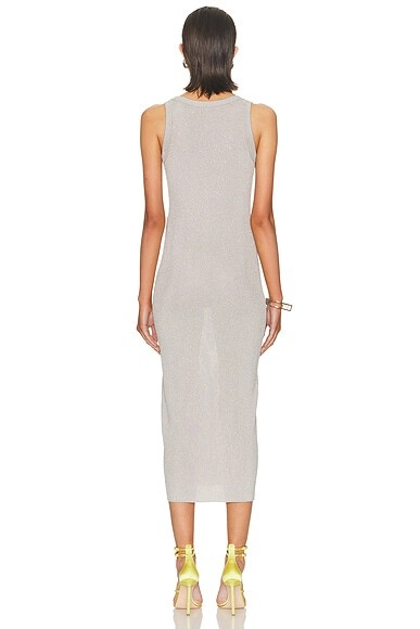 TOM FORD Metallic Tank Midi Dress
