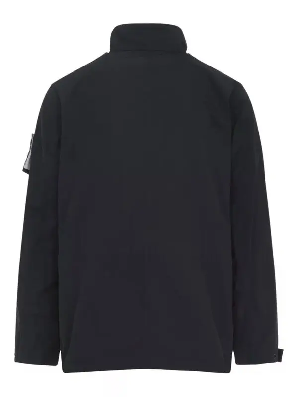 Stone Island High Neck Flap Pocket Jacket