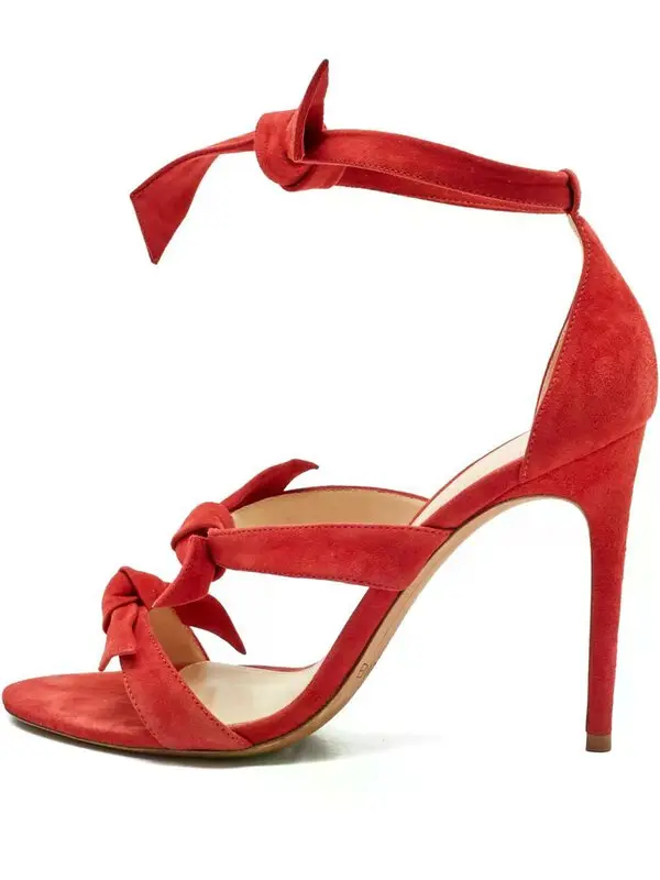 ALEXANDRE BIRMAN Clarita Bow-detail Sandals - Red