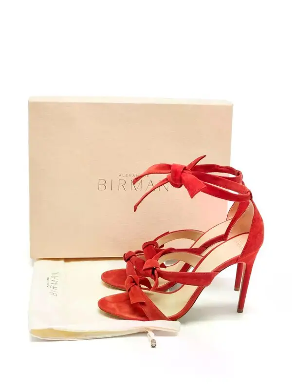 ALEXANDRE BIRMAN Clarita Bow-detail Sandals - Red