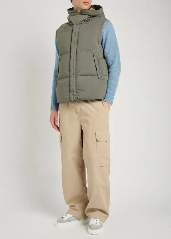 TEN C Padded Hooded Shell Gilet