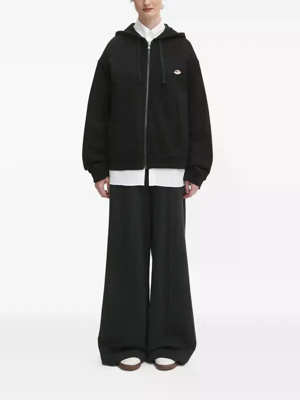 Fiorucci Angels Patch Zip-fastening Hoodie