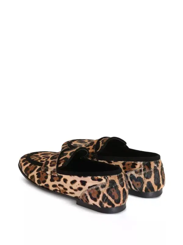 Dolce & Gabbana Leopard Print Loafers