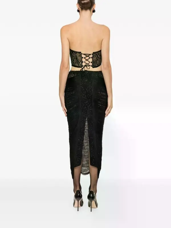 NISSA Lace Midi Dress