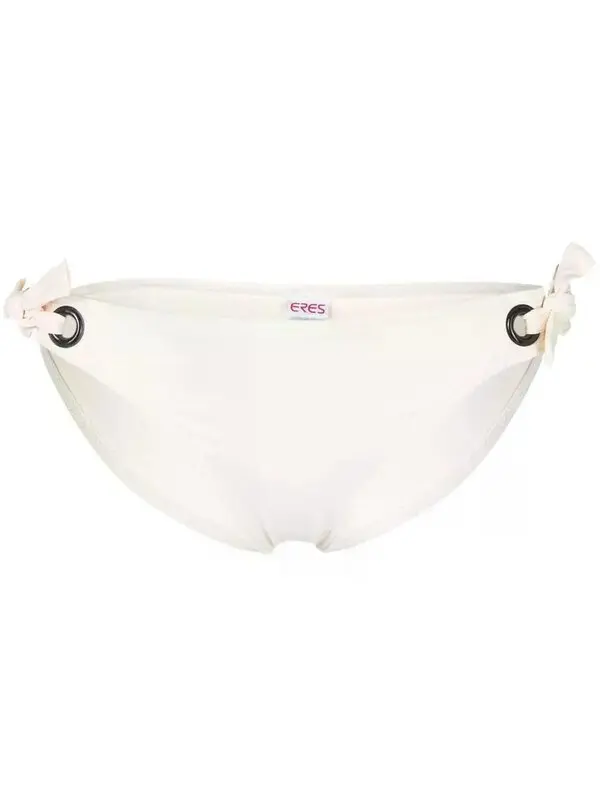 ERES Off-white Bow Detail Bikini Bottoms - Neutrals