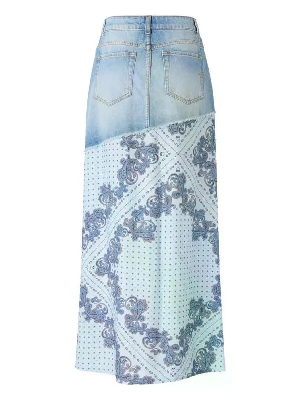 Pinko Paisley Print Midi Skirt