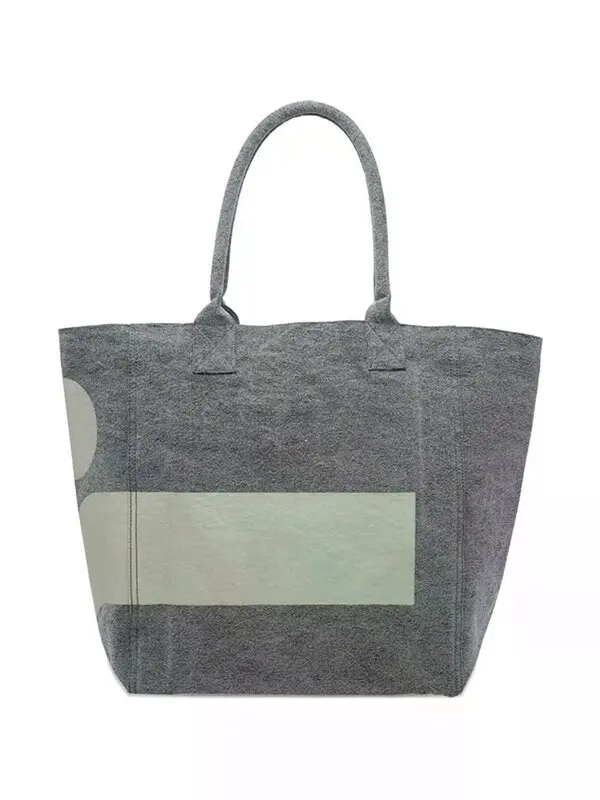Isabel Marant Étoile Yenky Logo Tote Bag - Grey