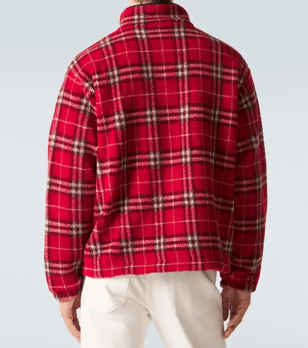 Burberry Checked Wool-blend Jacket