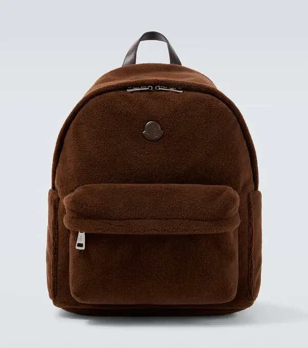 Moncler Pierrick Teddy Backpack - Brown