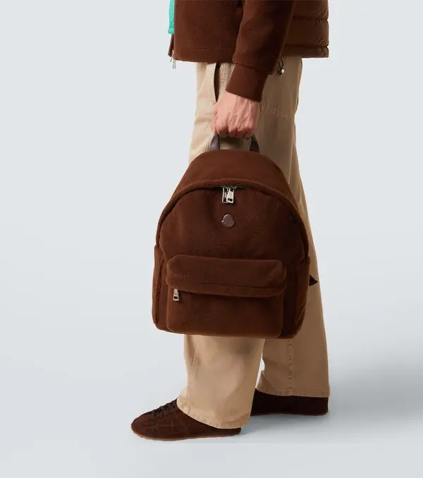 Moncler Pierrick Teddy Backpack - Brown