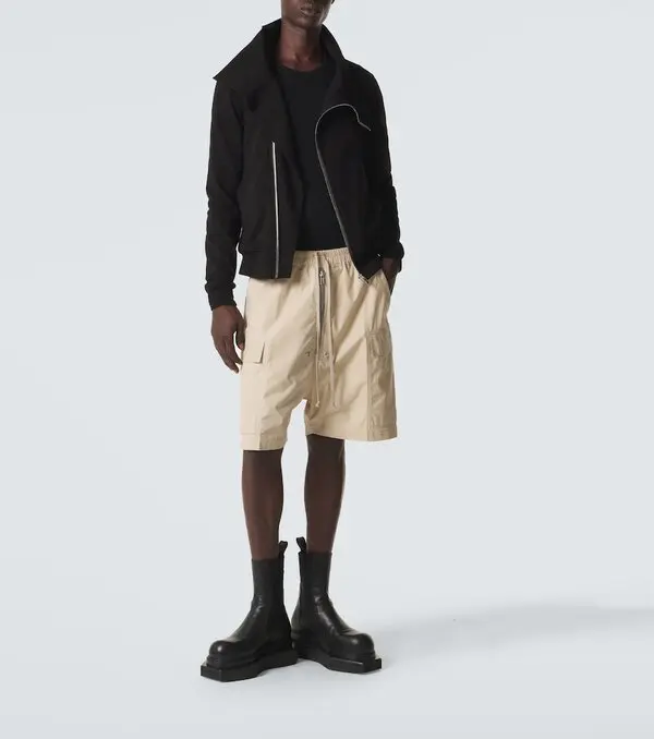 Rick Owens Cotton Jacket - Black