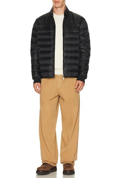Moncler Garment Dyed Trousers - Camel