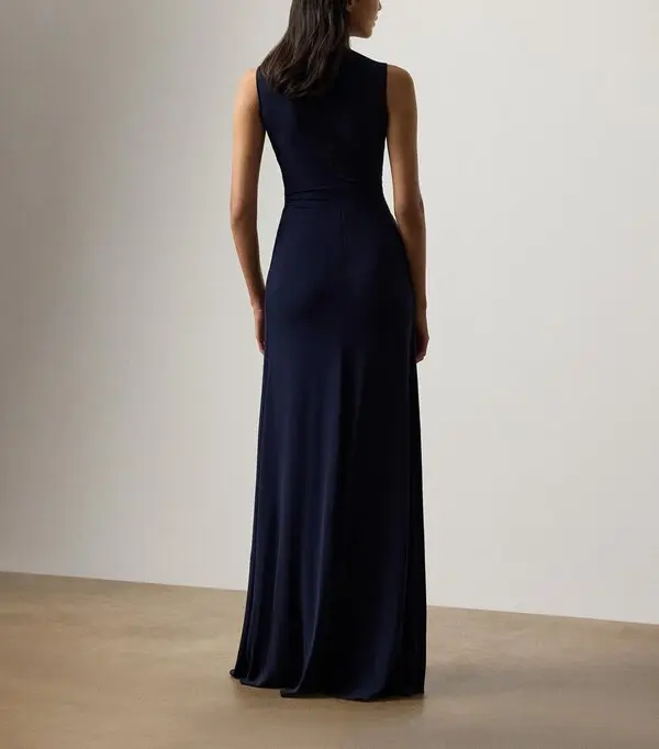 Ralph Lauren Pleated Maxi Dress