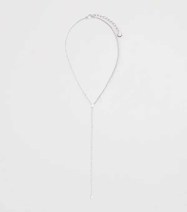 Shay Gold And Diamond Thread Y Necklace