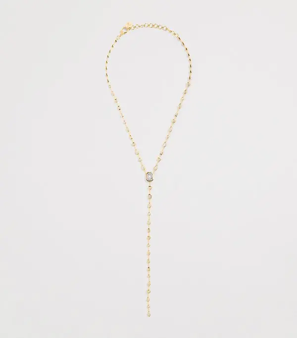 Shay 18k Yellow Diamond Lariat Necklace