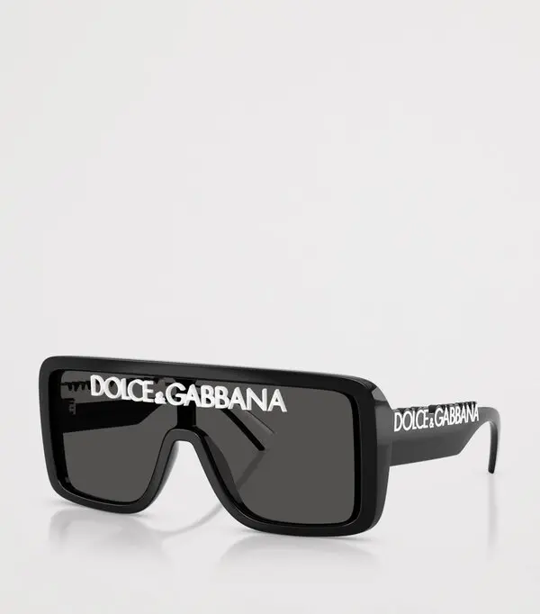 Dolce & Gabbana Injected Dg6204 Shield Sunglasses