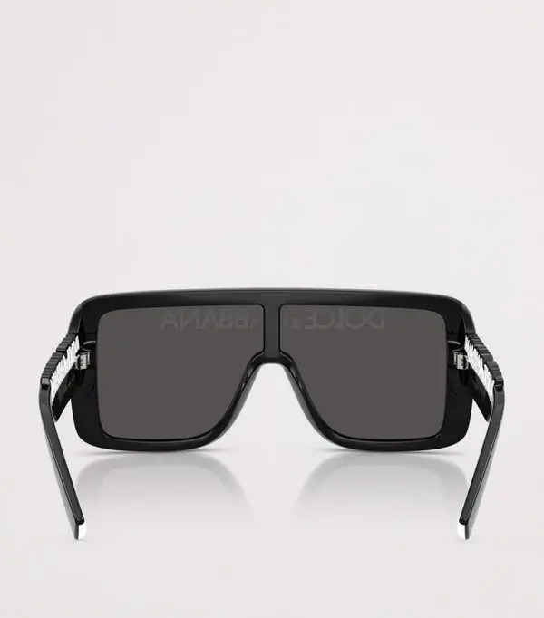 Dolce & Gabbana Injected Dg6204 Shield Sunglasses
