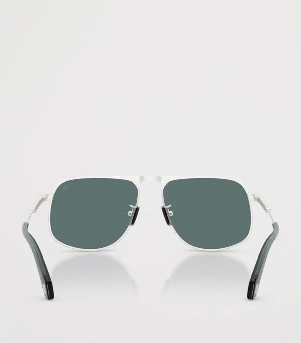 Moncler Vitessa Aviator Sunglasses - Silver