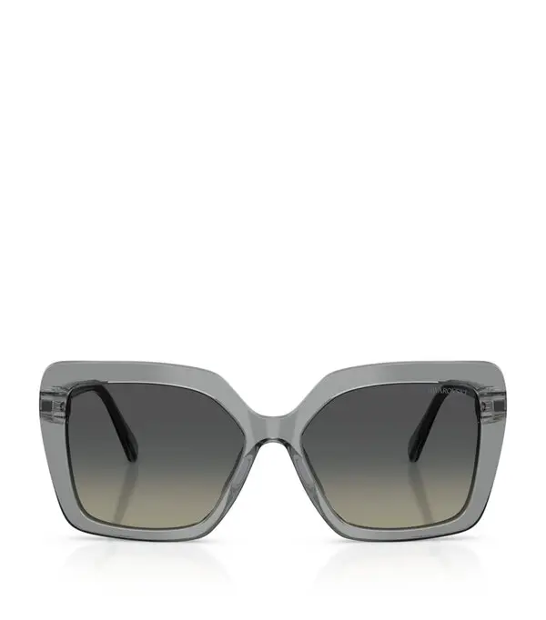 SWAROVSKI Sk6049 Butterfly Sunglasses - Grey