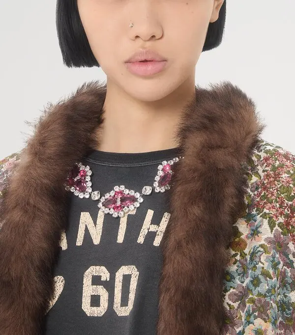 Valentino Garavani Crystal And Stone Necklace