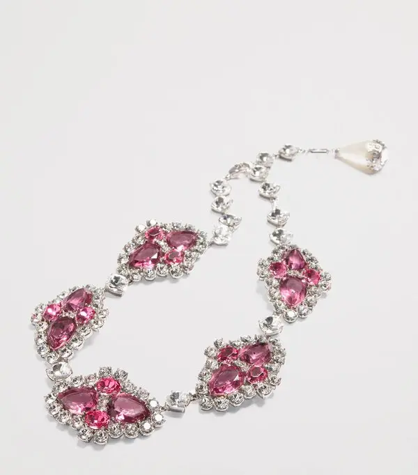 Valentino Garavani Crystal And Stone Necklace