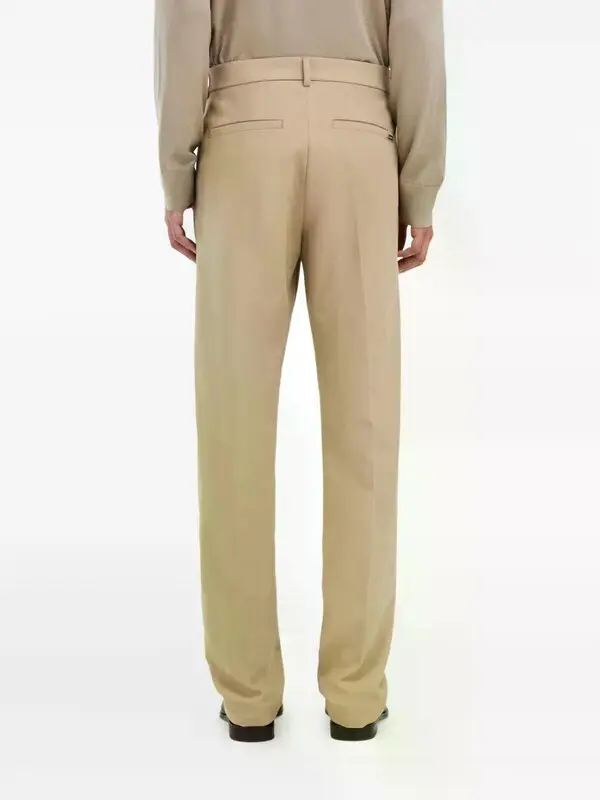 FERRAGAMO Belted Crease Chinos