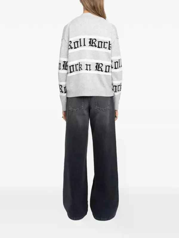 Zadig&Voltaire Stripes Cardigan - Grey