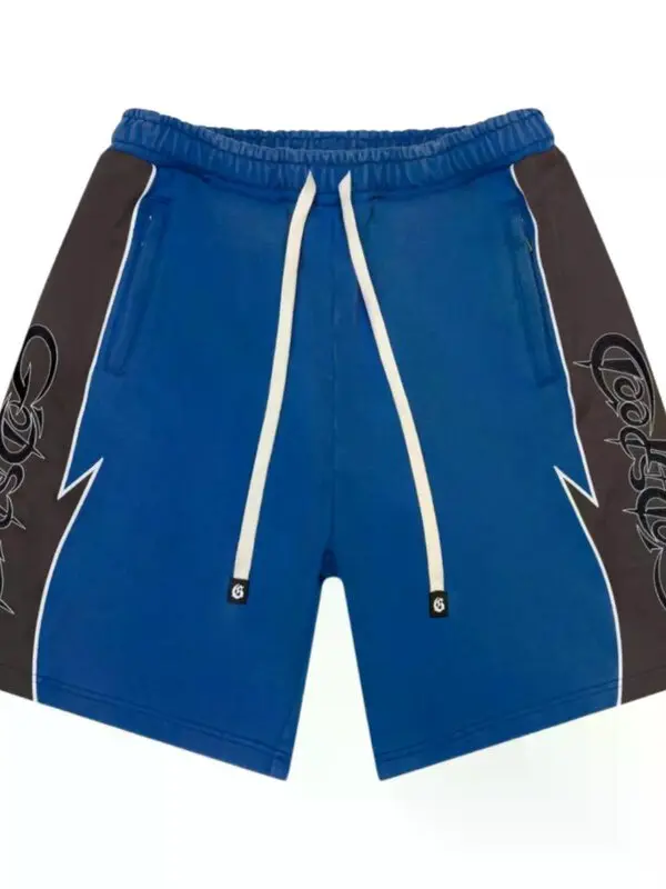 GODSPEED Halftime Elasticated Waistband Track Shorts - Blue