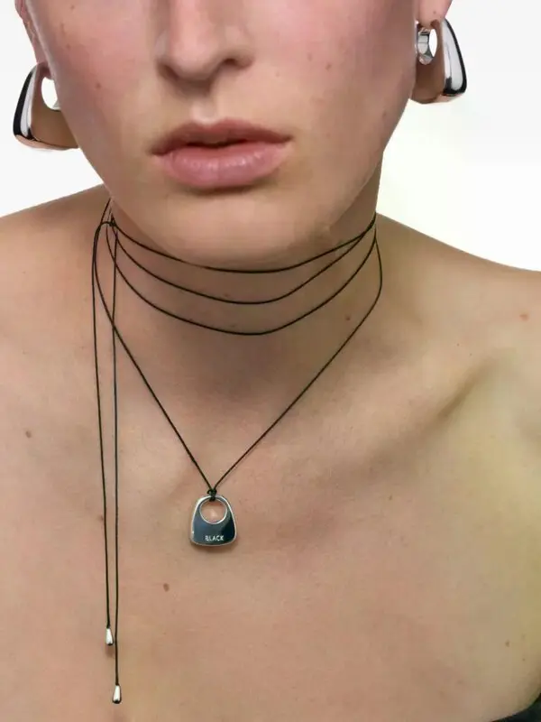 MARIA BLACK Tone Tote Necklace