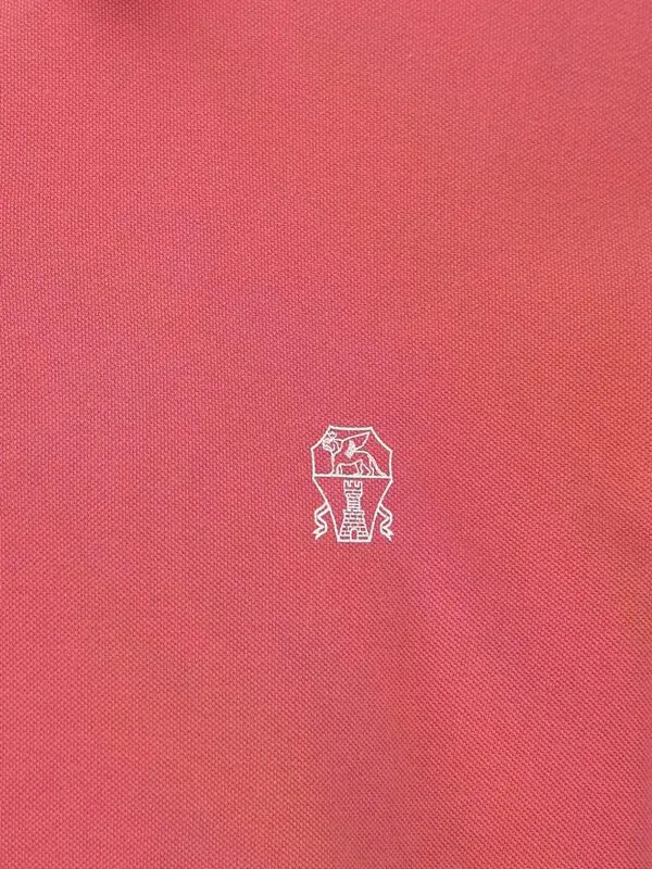 Brunello Cucinelli Button Short-sleeve Polo Shirt