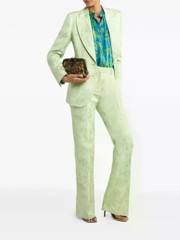 Etro Floral Gathered Blouse