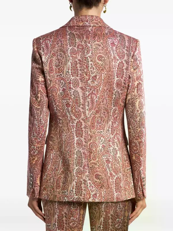 Etro Single-breasted Jacquard Blazer