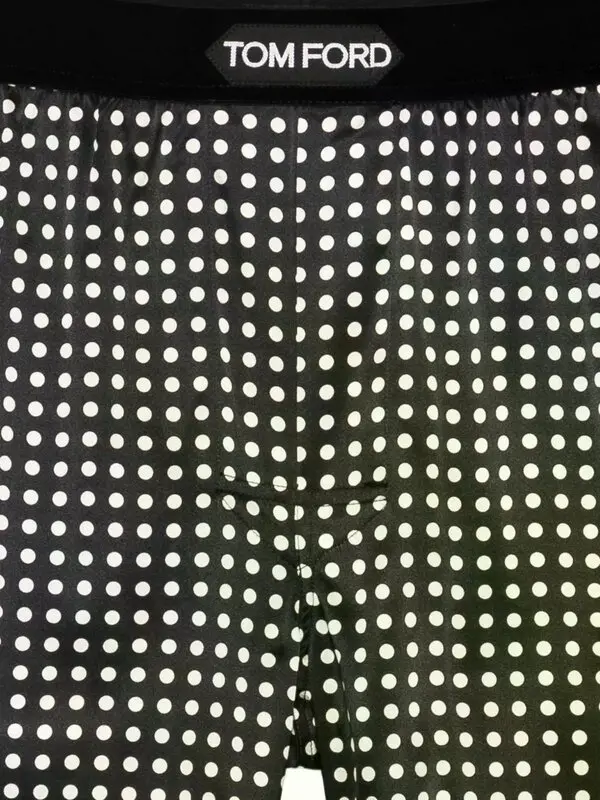 TOM FORD Polka-dot Boxer Briefs - Black