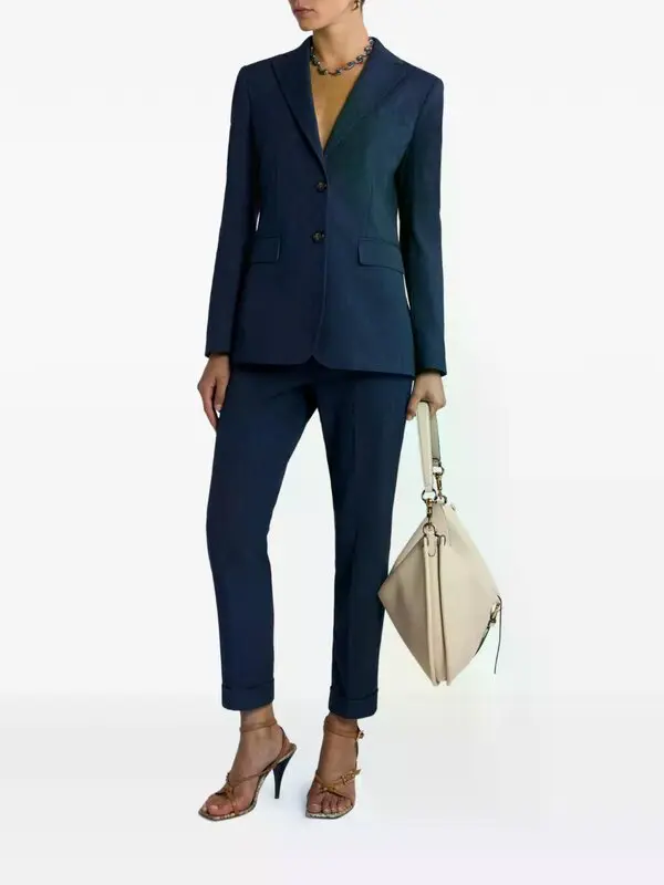 Etro Jacquard Single-breasted Blazer