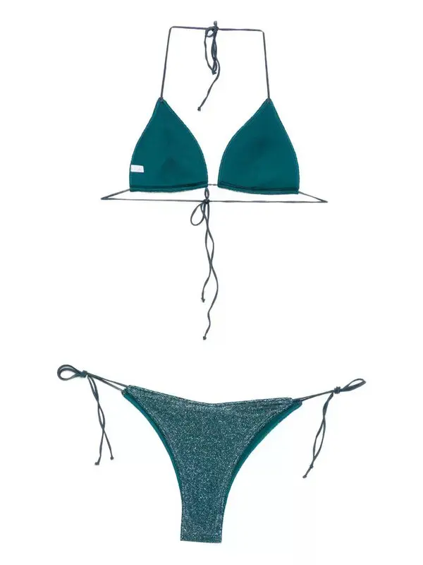 Oseree Lumière 80s Bikini - Green