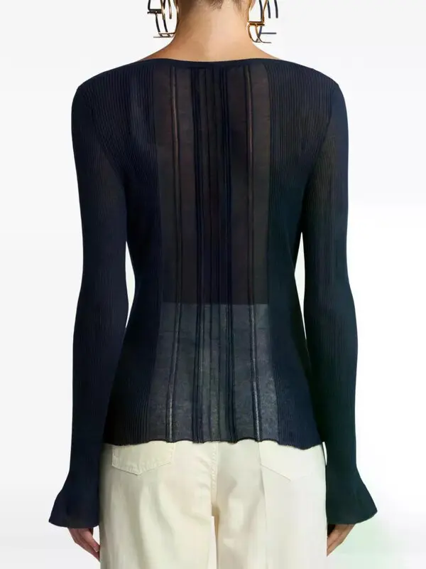 Etro See-through Jacquard Sweater