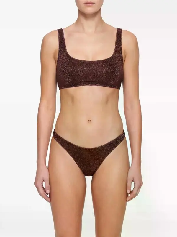 Oseree Square Neck Two-piece Beachwear