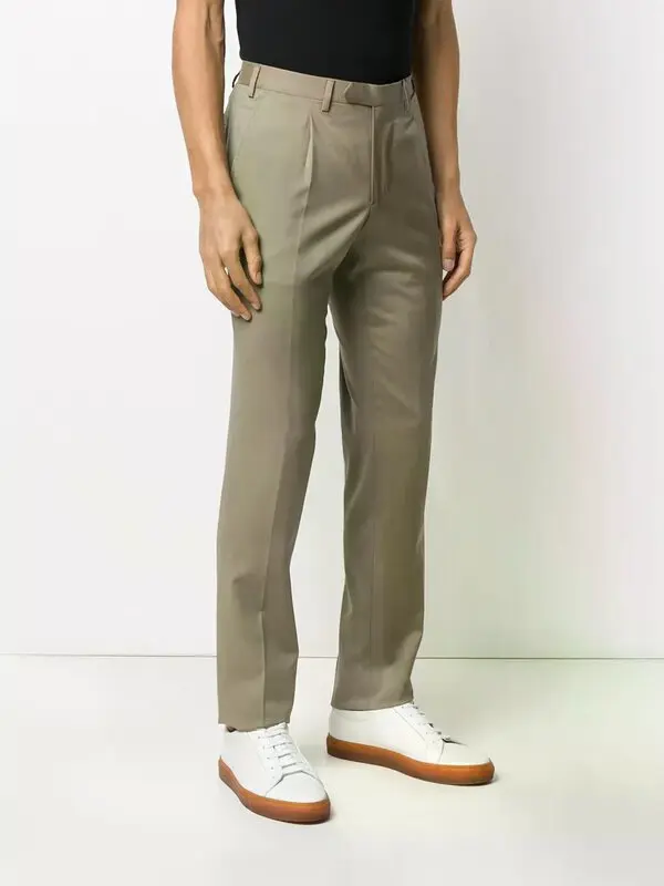 DELL'OGLIO Slim-fit Tailored Trousers