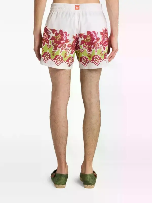 Etro Floral-print Swimsuit - Neutrals