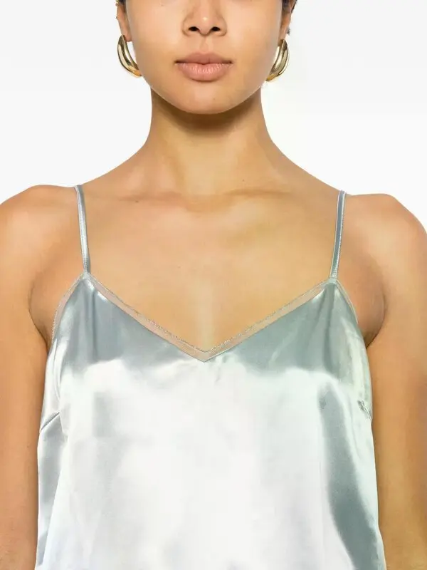 Fabiana Filippi V-neck Spaghetti Strap Camisole