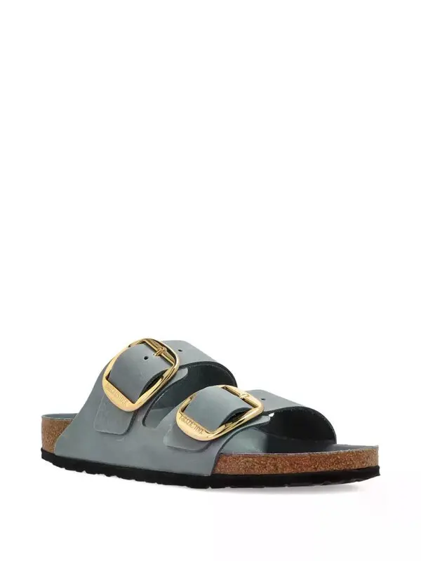 BIRKENSTOCK Double Strap Buckle Sandals - Grey